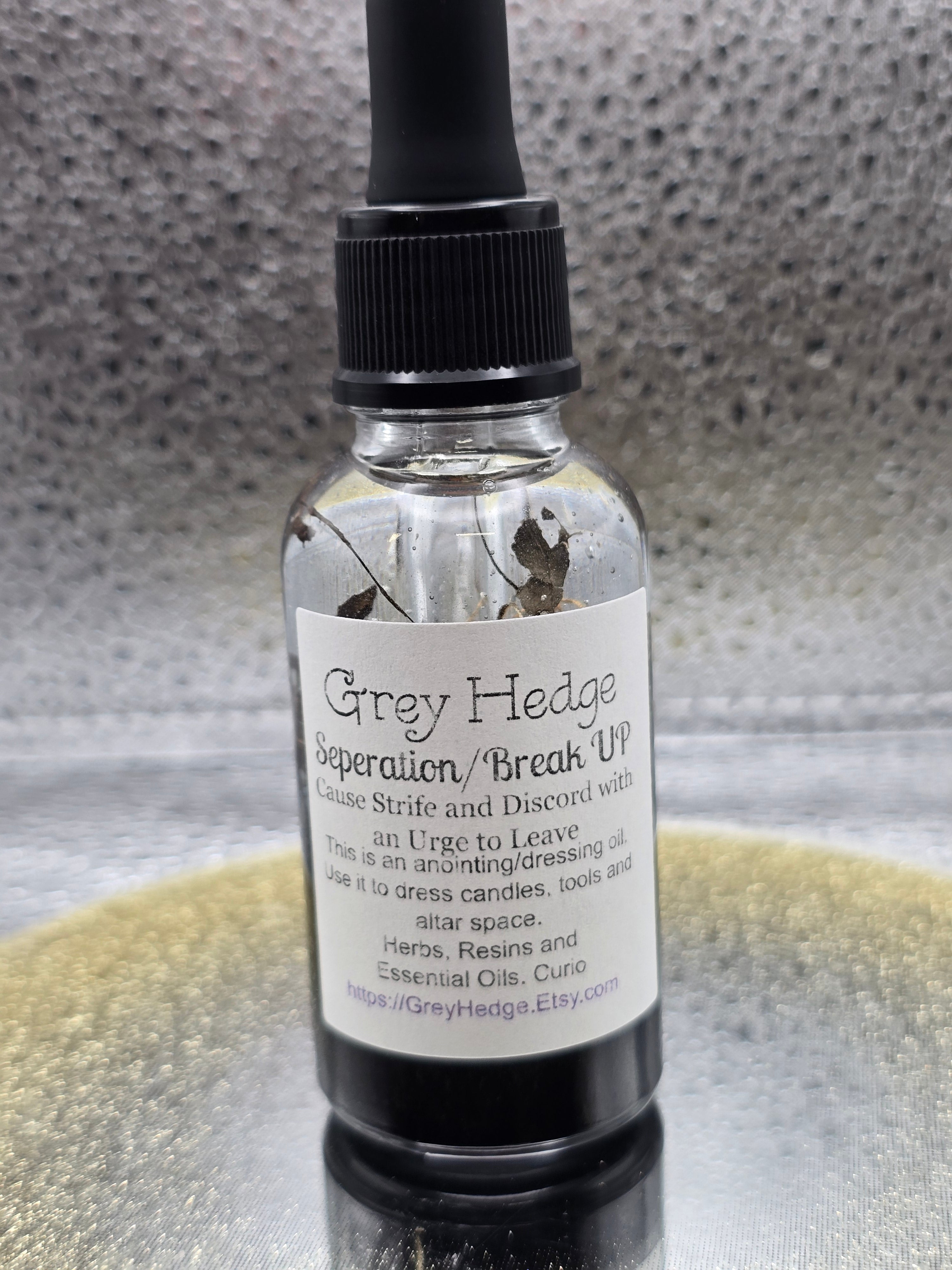 Breakup/Separation Ritual Oil – Grey Hedge